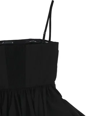 Alaïa Pleated Sleeveless Mini Dress - No