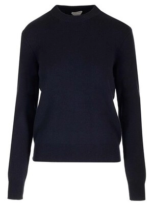 Bottega Veneta Intrecciato Leather Patches Jumper - No