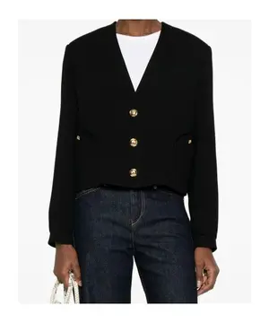 BLAZÉ MILANO Cropped V-neck Jacket
