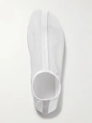 Christopher Esber Mesh Flat Ballerinas - White