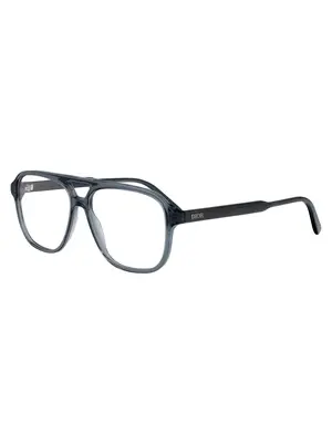 Dior Aviator Full Rim Eyeglasses - Gray