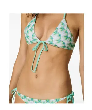 Missoni Printed Triangle Bikini Set - Green
