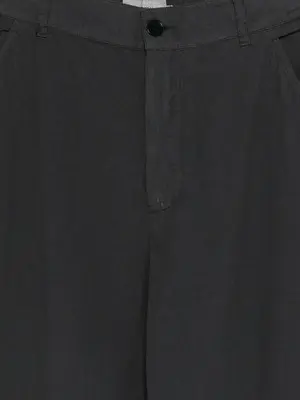 Barena Venezia Buttoned Wide Leg Trousers - Grey
