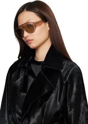 Gucci Pilot Frame Sunglasses