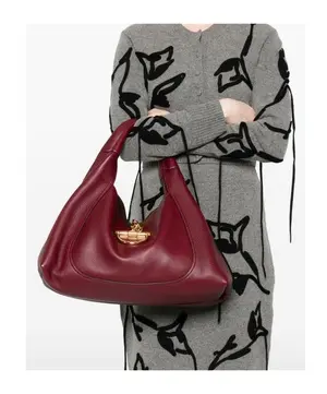 Gucci Softbit Maxi Shoulder Bag - Red