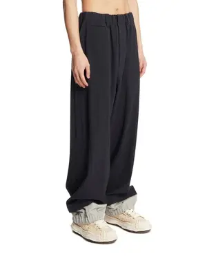 Mihara Yasuhiro Mix Layered Wide-leg Pants