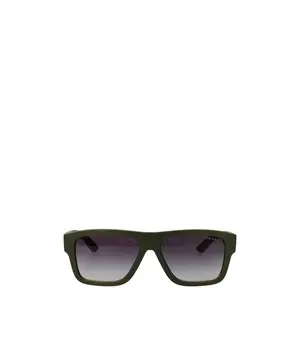 Prada Full Frame Sunglasses With Logo - Black