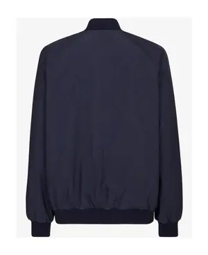 Fendi All-over Ff Printed Zipped Bomber Jacket - Black