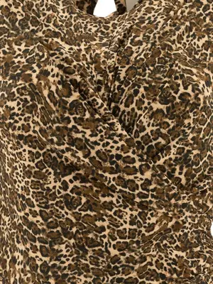 Isabel Marant Étoile Zeidi Leopard Print Maxi Dress