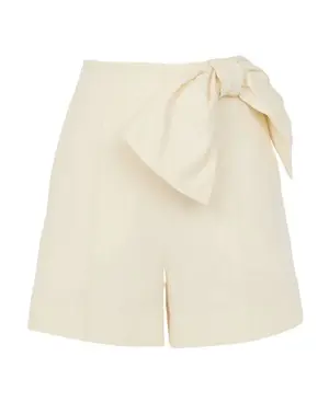 CHLOÉ Chloé Bow Detailed High-Rise Shorts