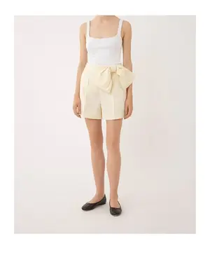 Chloé Bow Detailed High-rise Shorts