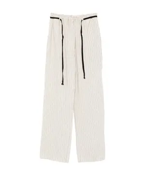 Barena Venezia Striped Drawstring Trousers - Ivory