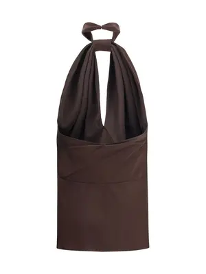 TOM FORD Halter Neck Silk Top