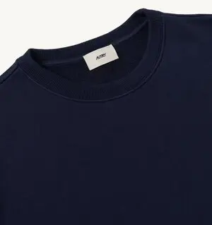 AUTRY Logo-embroidered Crewneck Sweatshirt - Black