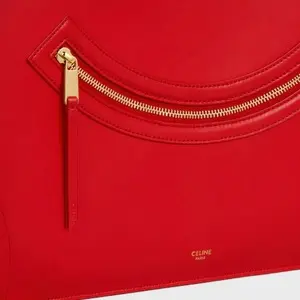 Celine Flat Luggage In Glossy Calfskin