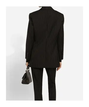 Dolce & Gabbana Single-breasted Pinstriped Blazer
