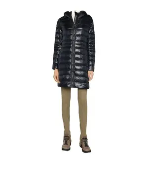 Canada Goose Cypress Padded Hooded Coat - Black