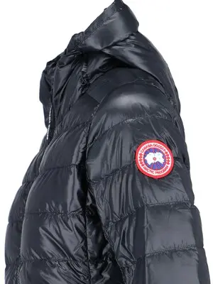Canada Goose Cypress Padded Hooded Coat - Black