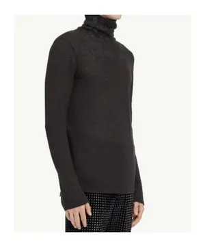 MAISON MARGIELA Long Sleeve Sheer Turtleneck
