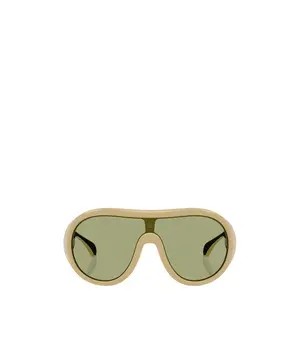 Moncler Oversized Frame Sunglasses - Brown