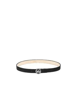 Longchamp La Médaille Belt With Knight Buckle