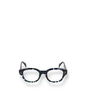 Kenzo Geometric Frame Eyeglasses - Black