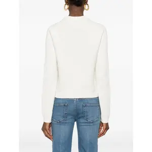 Gucci Horsebit Wool Cashmere Cardigan - White