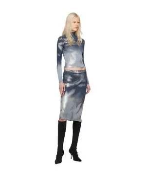 DIESEL® M-ileen High Neck Metallic-effect Jumper