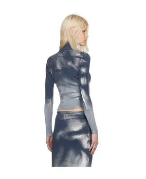 DIESEL® M-ileen High Neck Metallic-effect Jumper