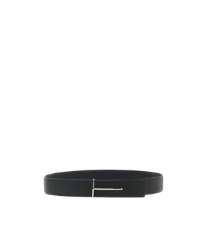 TOM FORD Slim T Double-sided Belt - Black