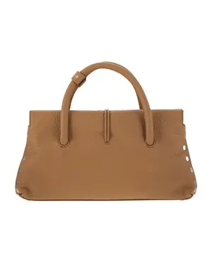 ZANELLATO Double Handle Bag - Brown