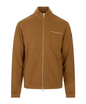 Moncler Long-sleeved Casual Zip-up Jacket