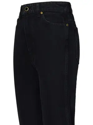 Khaite Danielle High-waist Straight-leg Jeans