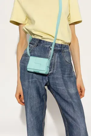 Bottega Veneta Cassette Knitted Shoulder Bag