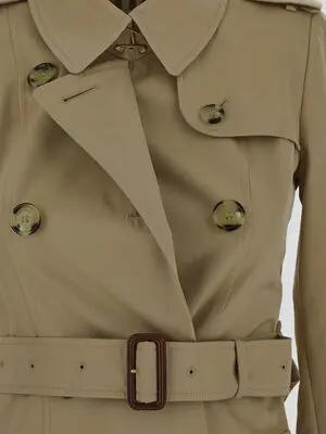 Burberry Double-breasted Belted Trench Coat