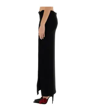 Magda Butrym Side Slit Maxi Skirt