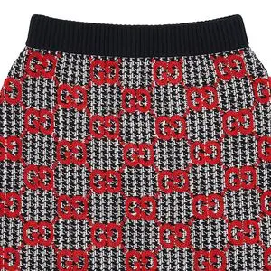 Gucci Gg Jacquard A-line Skirt