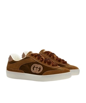 Gucci G75 Gg Nylon Insert Sneakers