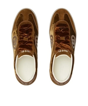 Gucci G75 Gg Nylon Insert Sneakers