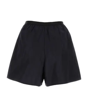 Prada Re-nylon Elasticated Shorts With Logo Detail