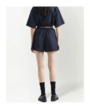 Prada Re-nylon Elasticated Shorts With Logo Detail