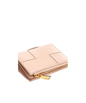 Bottega Veneta Cassette Small Bi-fold Zip Wallet