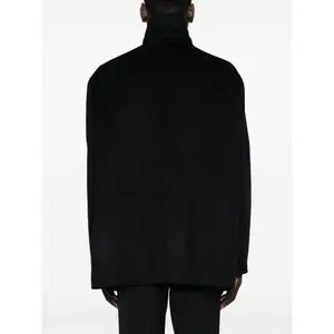Giorgio Armani Straight Hem Pea Coat