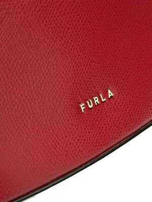 Furla Roxie Logo Detail Bucket Bag - Red