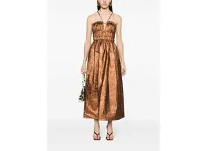 Ulla Johnson Thin Strap Pleated Dress