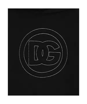 Dolce & Gabbana Dg Logo Detail Hoodie