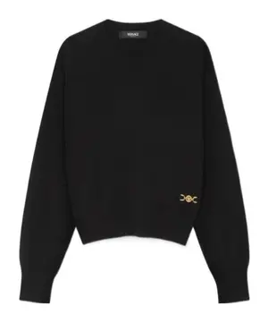 Versace Medusa 95 Badge Crewneck Jumper