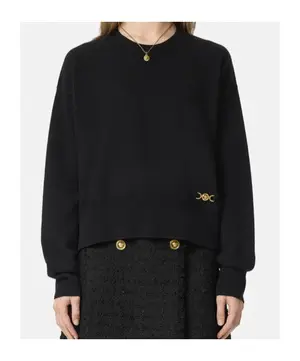 Versace Medusa 95 Badge Crewneck Jumper