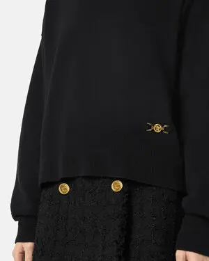 Versace Medusa 95 Badge Crewneck Jumper