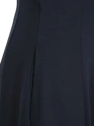 Eleventy Sleeveless Pleated Maxi Dress - Blue